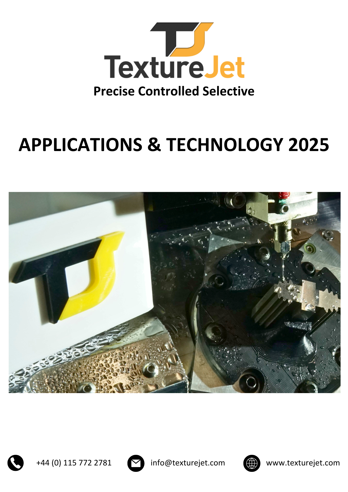 TextureJet launches new brochure - TextureJet