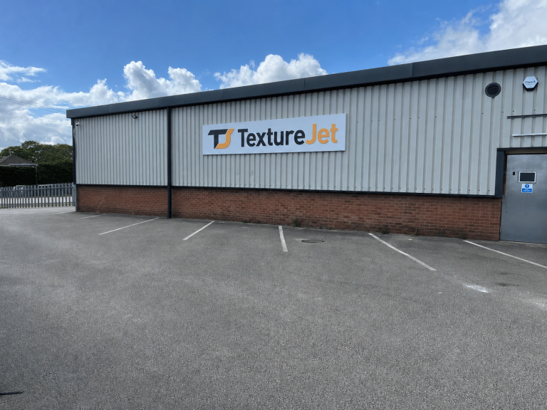 TextureJet relocates to larger facility in Ripley, Derbyshire to ...